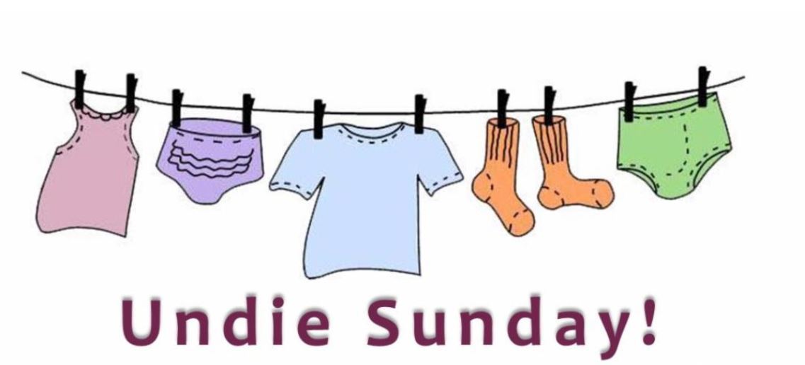 Undie Sunday - ucrowayton